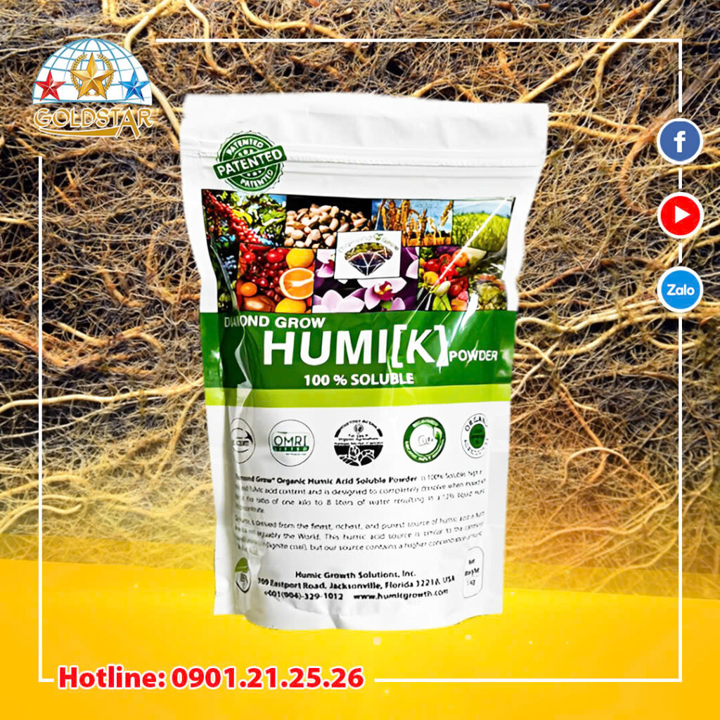 Humic Mỹ Diamond Grow Humi[K] • Kim Nông Gold Star